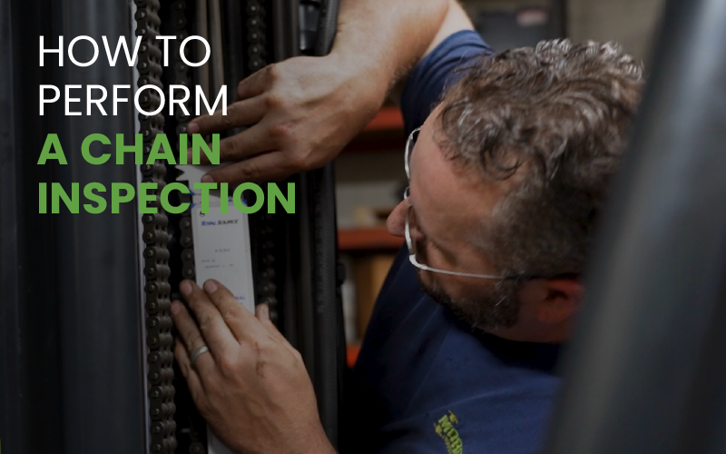 How to perform a chain inspection