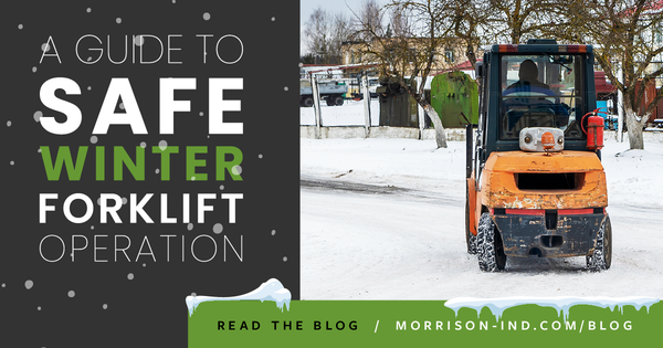 A guide to safe winter forklift operation