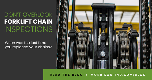 Don't Overlook Forklift Chain Inspections