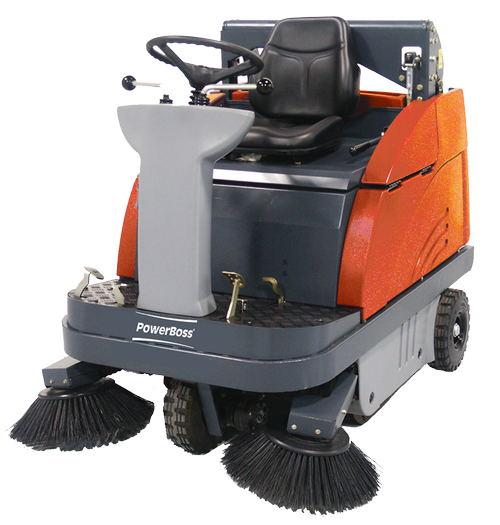 Powerboss Apex 47 Industrial Rider Sweeper