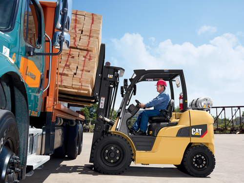 Cat® Lift Truck Mid-Size IC Pneumatic GP40N -DP40N-GP55N - DP55N 8,000 ...