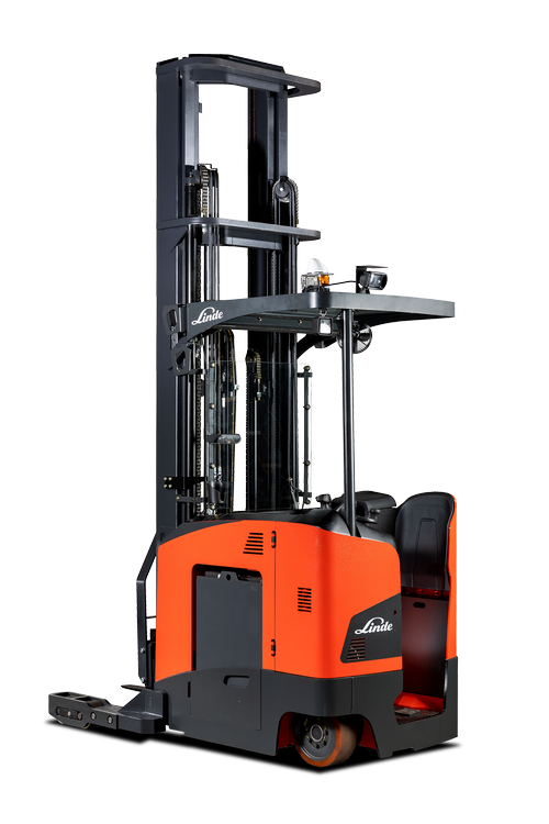 Linde 5195 Series Narrow Aisle, Single Double Reach Truck Models: R15SX ...