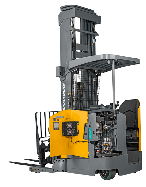 Jungheinrich® ETR 420 - ETR 416d Pantograph Reach Truck 3,500 and 4,500 ...