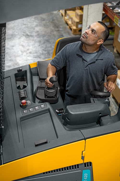 Jungheinrich® ETR 420 - ETR 416d Pantograph Reach Truck 3,500 and 4,500 ...